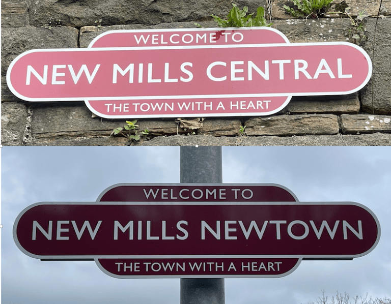 25 places with two stations: 10 New Mills – BusAndTrainUser