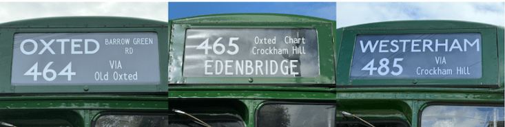 Recreating London’s country bus routes 464, 465 and 485 – BusAndTrainUser