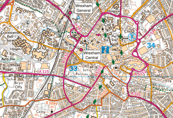 25 Places with two stations: 21 Wrexham – BusAndTrainUser