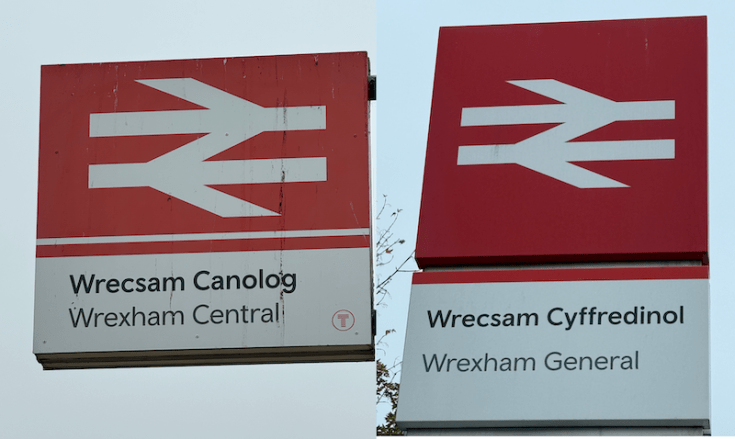 25 Places with two stations: 21 Wrexham – BusAndTrainUser
